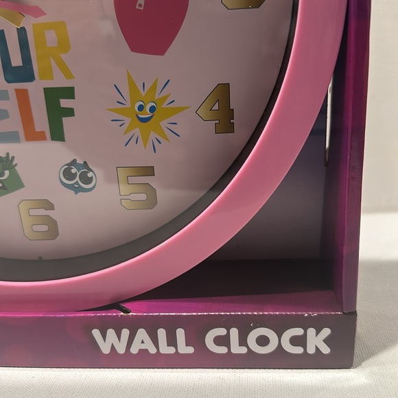 Pixar | Accessories | Nib Disney Pixar Inside Out Wall Clock With ...